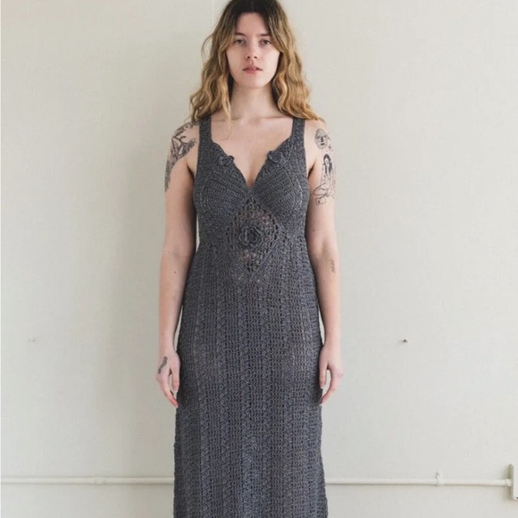 Free People | Dresses | Free People Mozh Mozh Shiraz Maxi Dress Size L ...